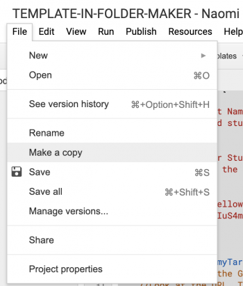 G-Suite Script: Send Google Doc to Multiple Student Portfolio Folders ...